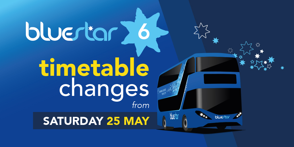 Changes to Bluestar 6 - Bluestar